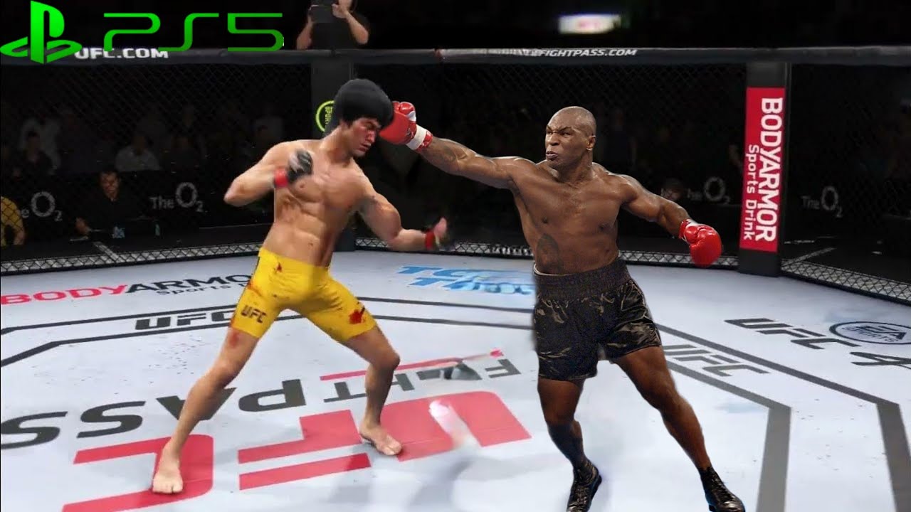 UFC4 Bruce Lee vs Mike Tyson EA Sports UFC 4 - YouTube