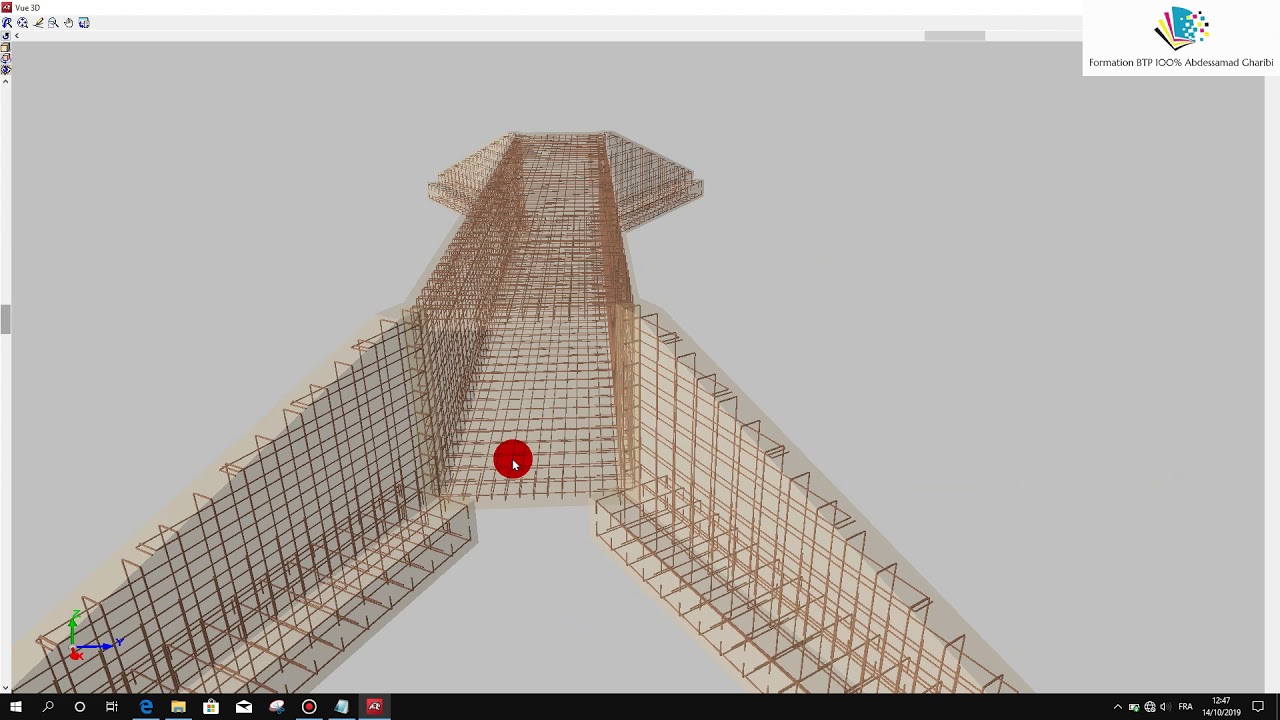 Etude Beton Armé Dalot avec Cypecad - YouTube