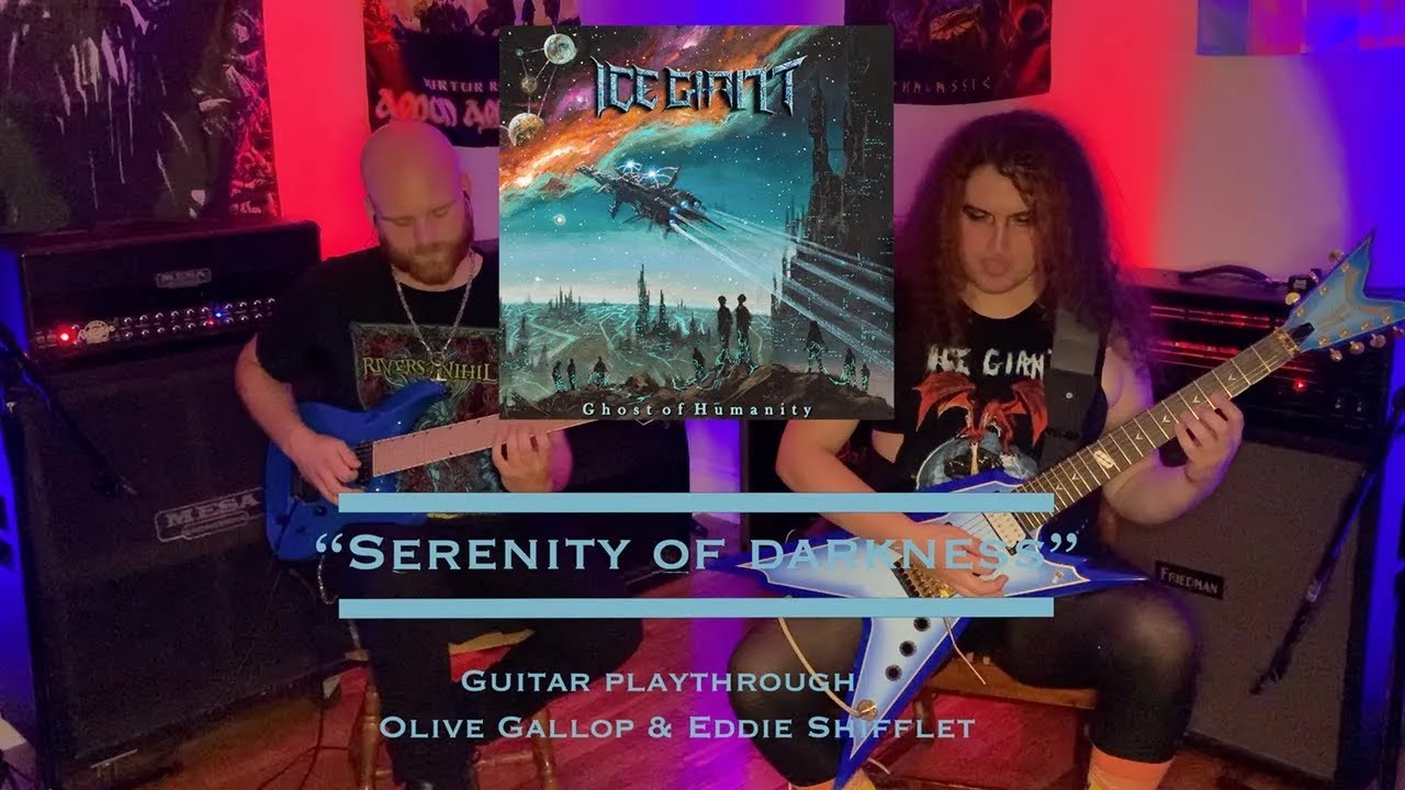 ICE GIANT - "Serenity of Darkness" | Guitar Playthrough (Olive Gallop ...