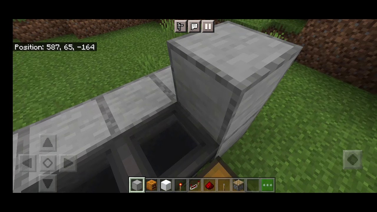 how to make a easy simple snow farm for minecraft bedrock edition - YouTube