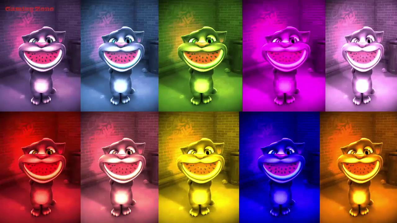 Talking Tom & Colors - #Talkingtom - #Colors - YouTube