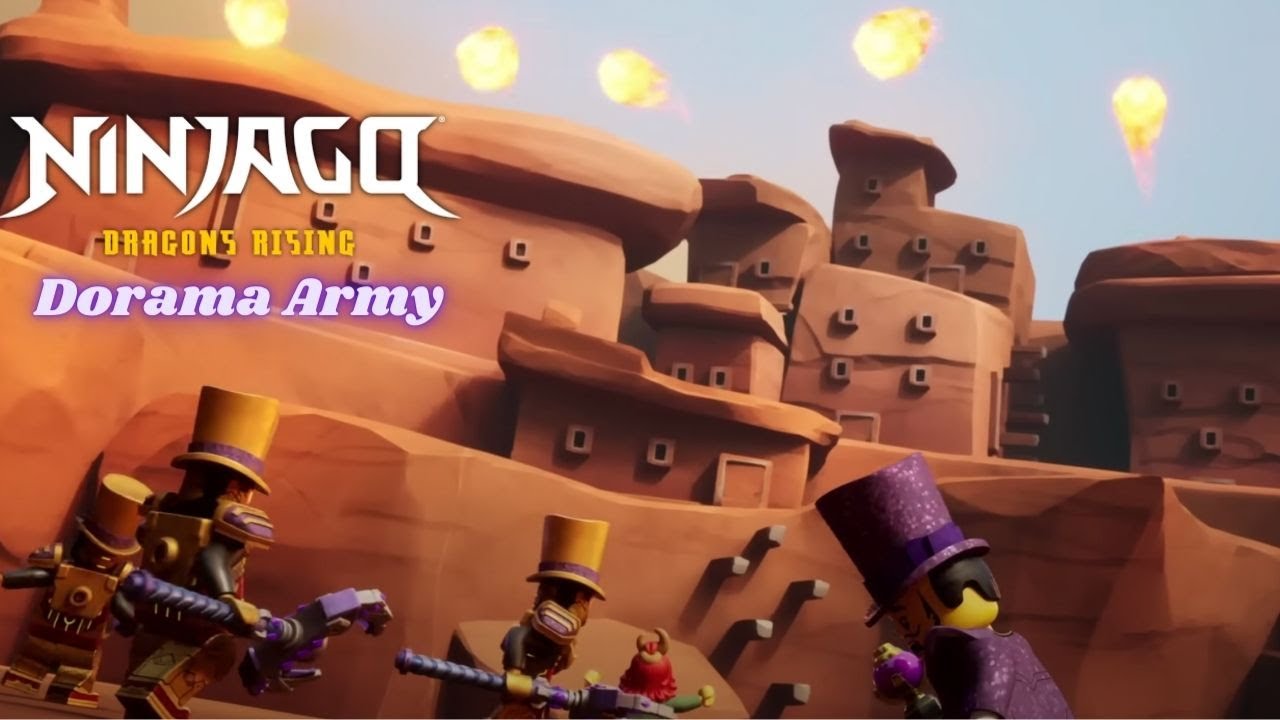 Ninjago Dragon Rising Part 2 Dorama Army!!!!! - YouTube