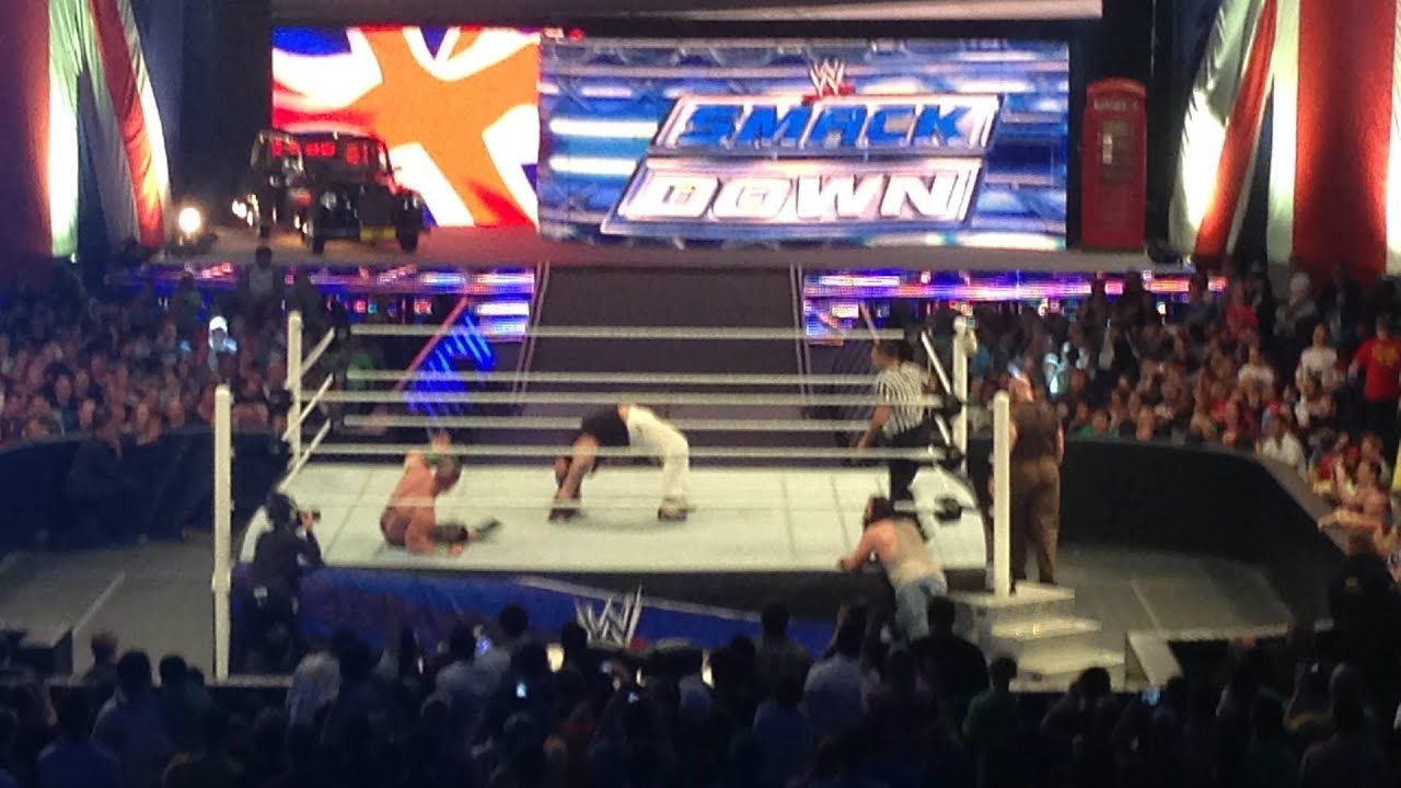 WWE SMACKDOWN @ THE O2 LONDON 20-5-14: John Cena vs Bray Wyatt Dark ...