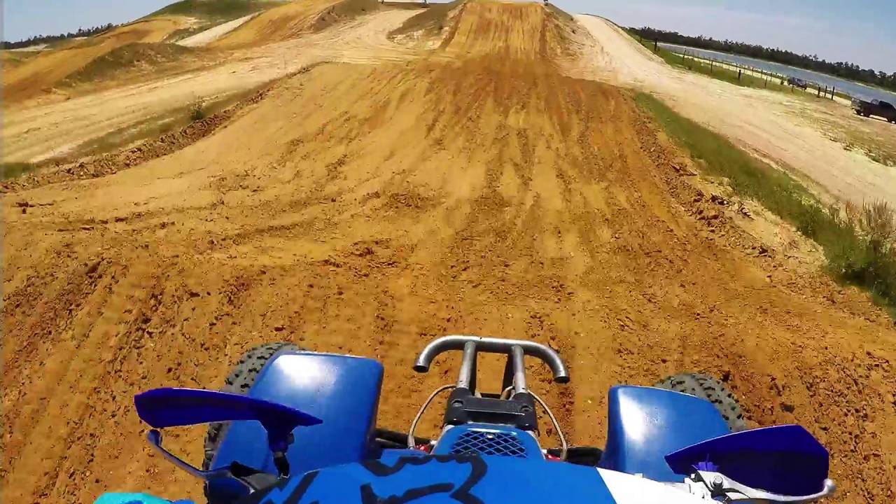 yamaha blaster 200 mx at florida tracks and trails amateur track - YouTube