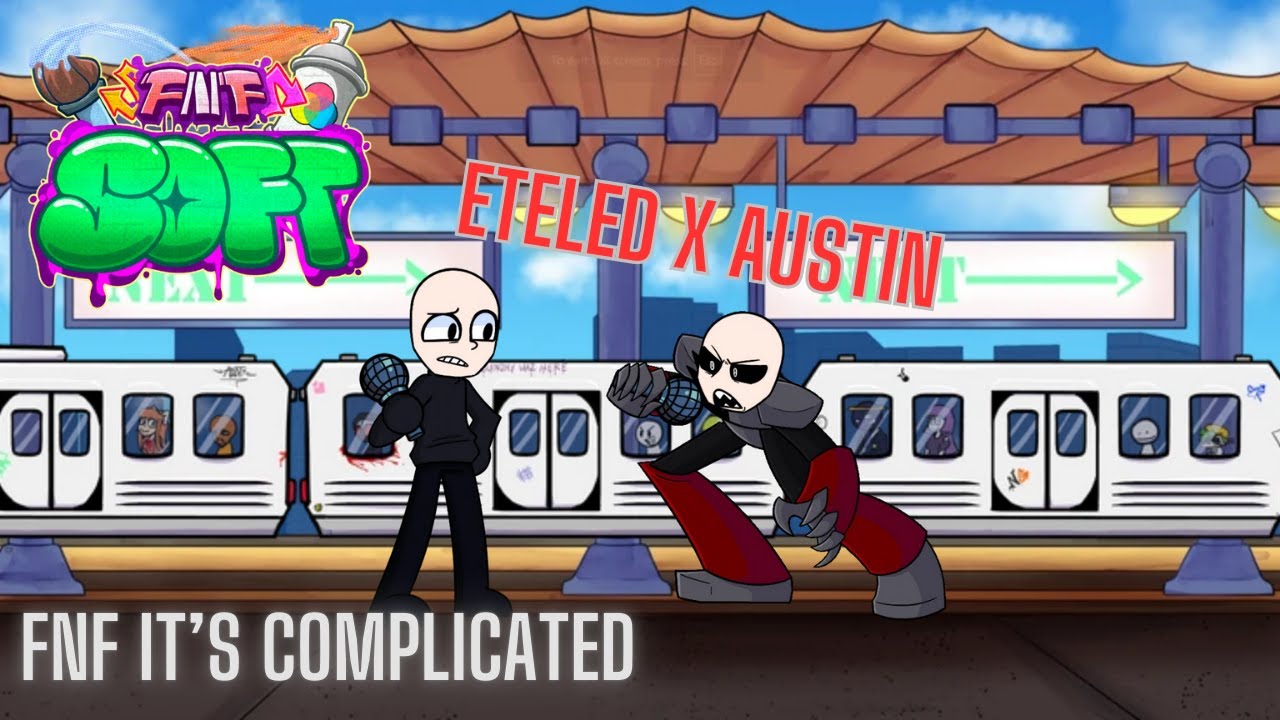 FNF It's Complicated but Eteled and Austin sing it (FNF Cover) - YouTube