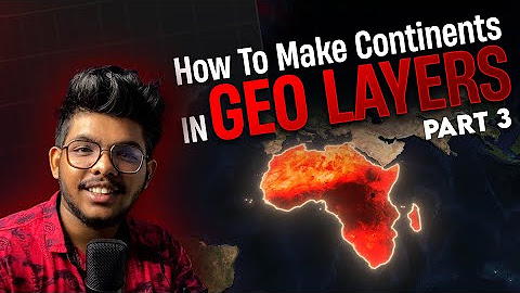 How to Make maps in Geo Layers | After Effects - YouTube