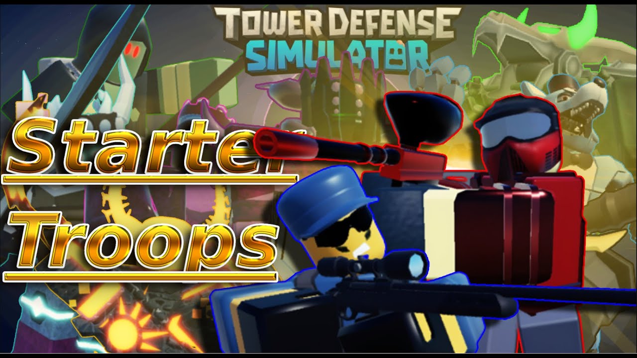 Top 5 Starter Units | Roblox, TDS. - YouTube