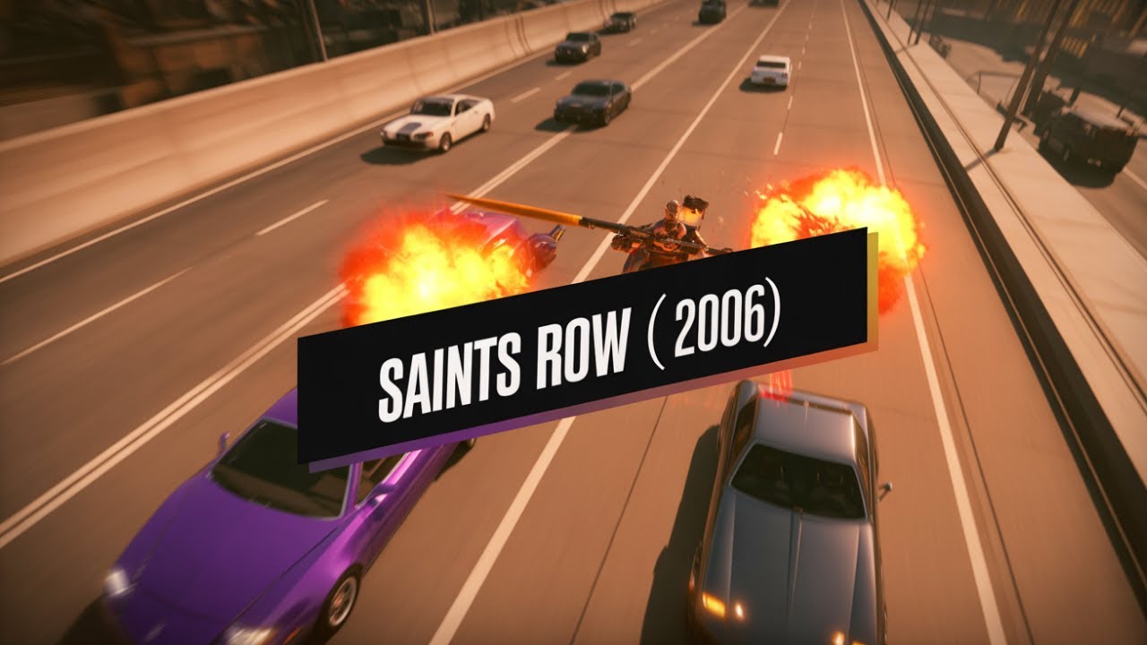 saints row series (saints row 1 story run) - YouTube