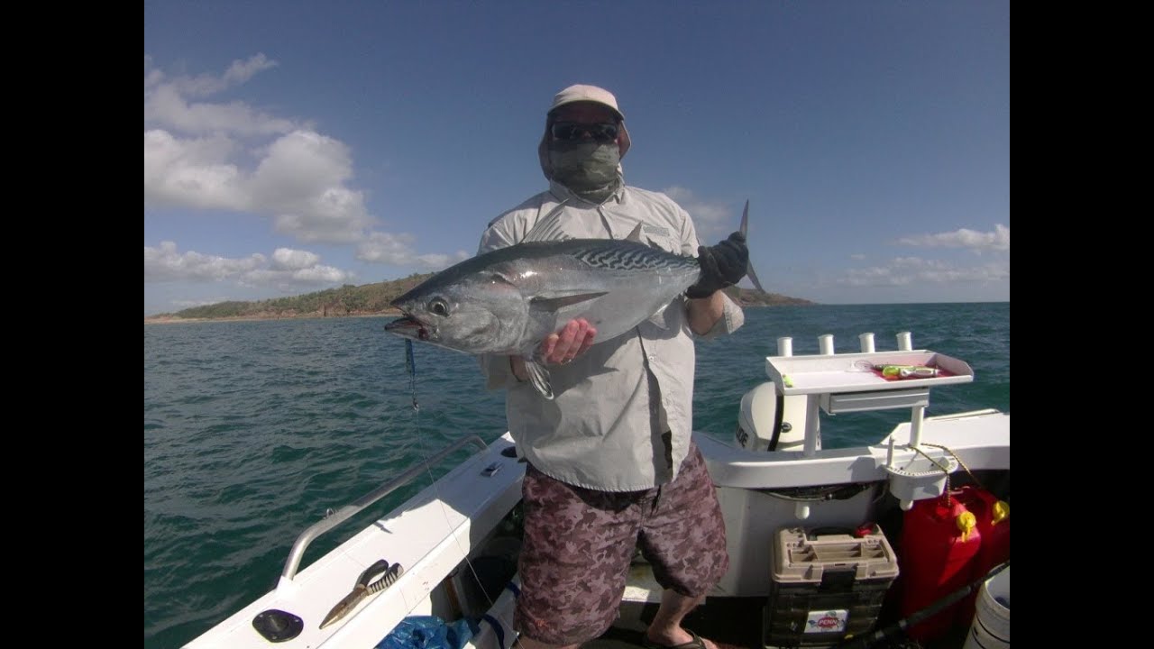 Day 2 - Fishing 1770 - First Cast of the Day - Mack Tuna - YouTube