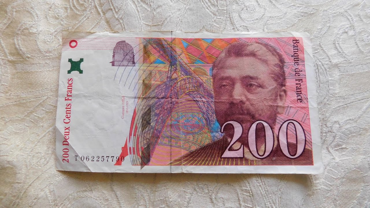 France 200 Franc Banknote! - YouTube