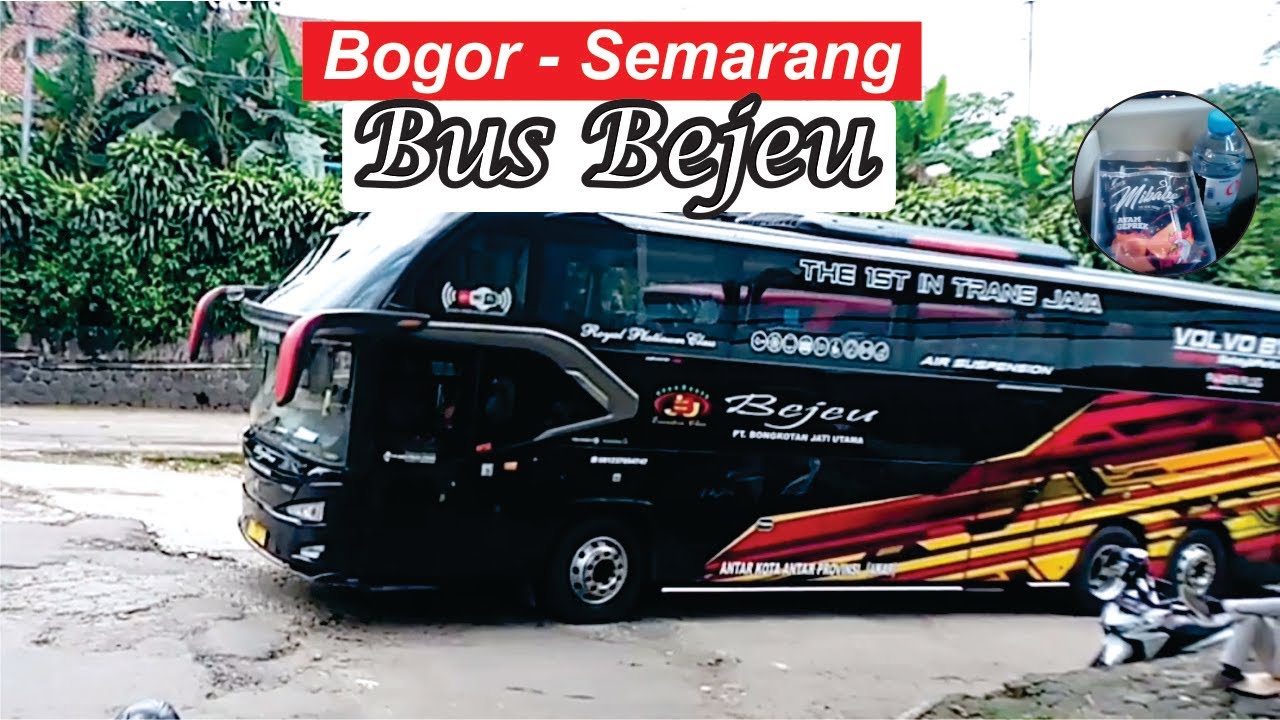 NAIK BUS BEJEU BOGOR SEMARANG - YouTube