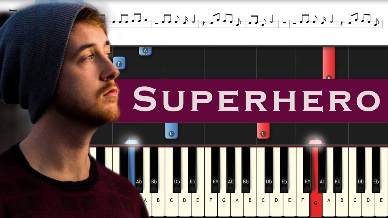 Unknown Brain - Superhero ft. Chris Linton - Piano tutorial - YouTube