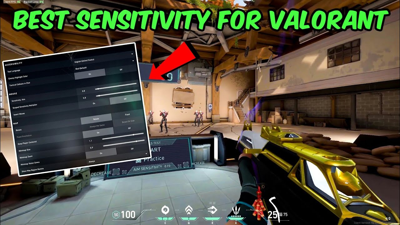 BEST SENSITIVITY SETTING VALORANT ! HINDI ! HOW TO SET PERFECT ...