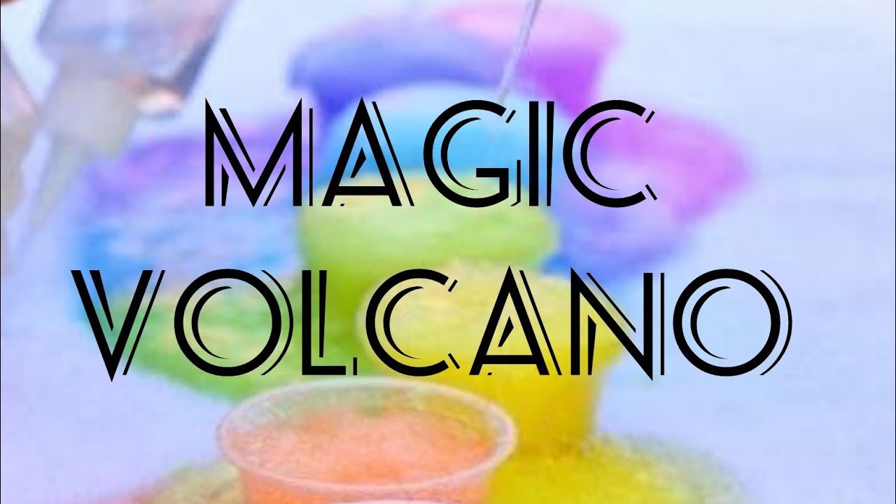 Fizzo magic volcano science experiment Lana with liyachu vlogs ...
