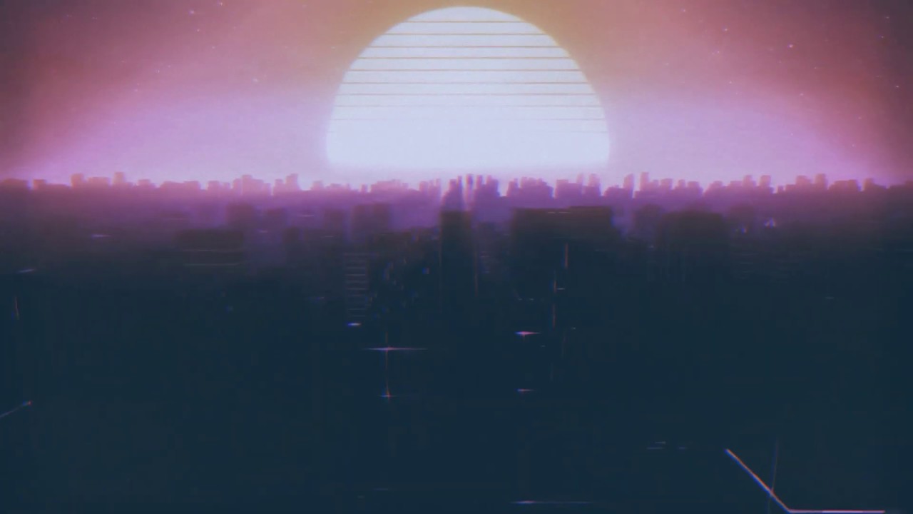 2 Hour Synthwave City VHS loop - Creative Commons - YouTube