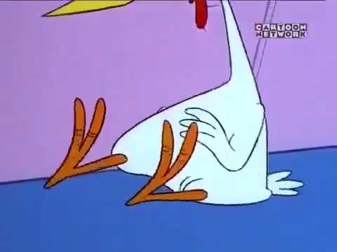 Cow And Chicken Chicken Stomach Growling (1) - YouTube