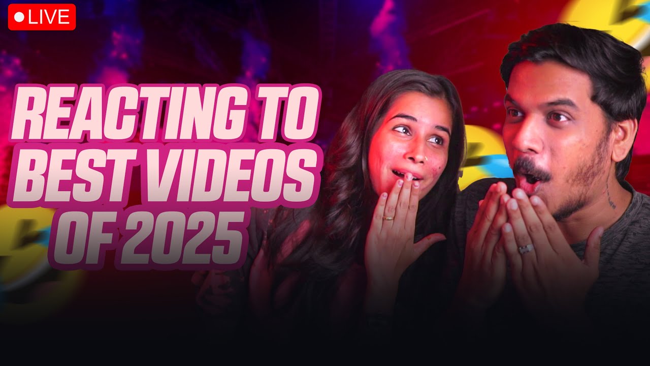 Me and WIFE Reacting to Best Videos of 2025 | FUN STREAM - YouTube