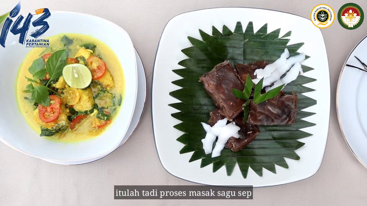 Cara Memasak Sagu Sep - Pangan Lokal Khas Suku Marind | Dharma Wanita ...