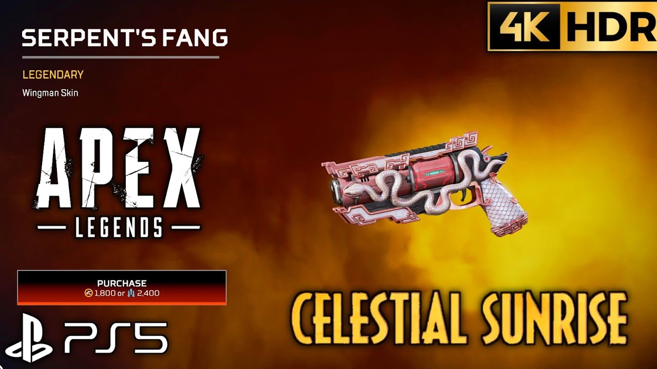 Wingman Serpent's Fang APEX LEGENDS Serpents Fang Wingman Skin | Apex ...