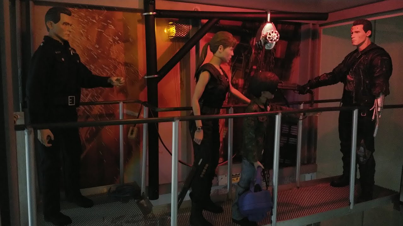 1/6 Terminator 2 diorama - YouTube