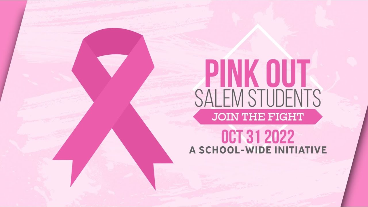 Salem School Spirit Week "Pink Out" Day - YouTube