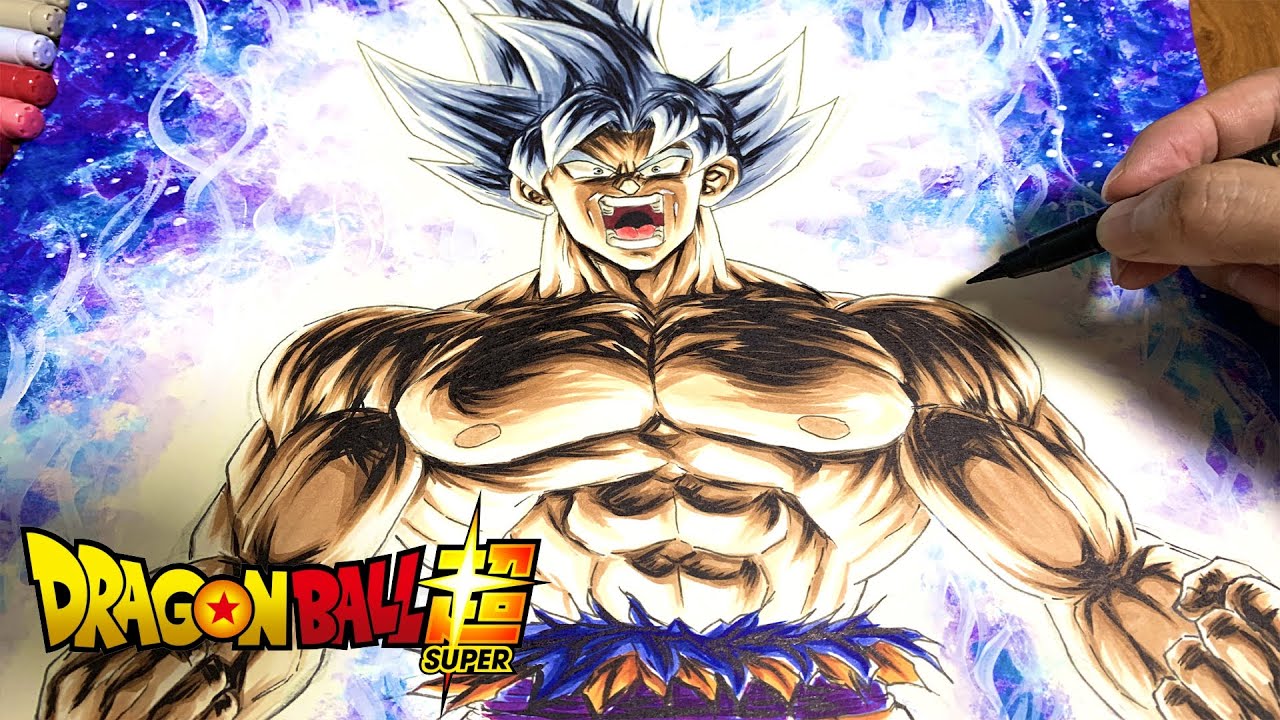 Drawing Goku Master Ultra Instinct | カカロット - YouTube