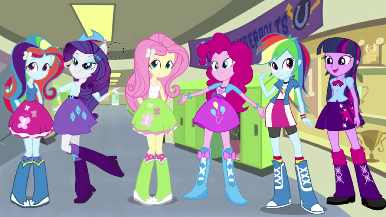 124 MY LITTLE PONY EQUESTRIA GIRLS Mane 6 Color Swap MLP Transforms ...