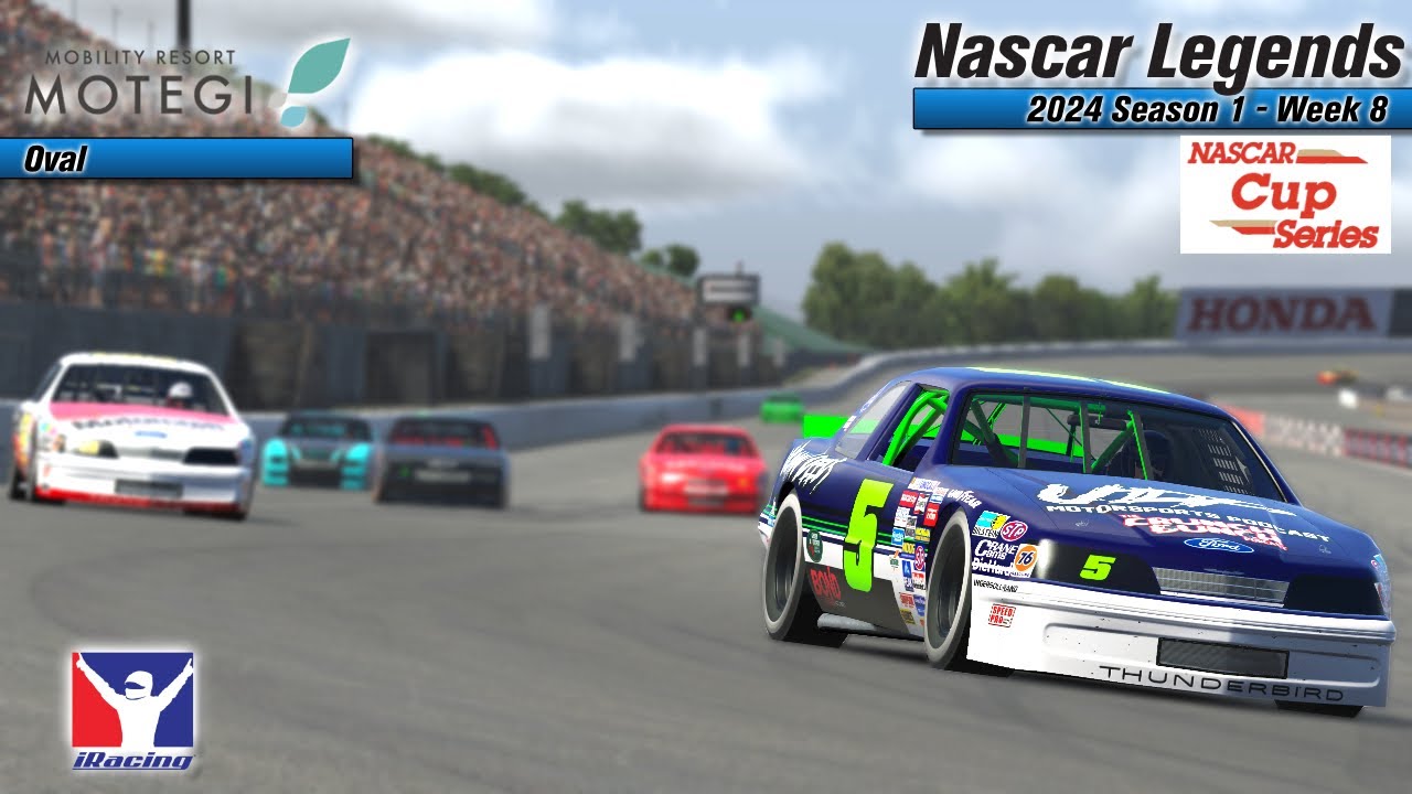 Nascar Legends at Motegi | iRacing - YouTube