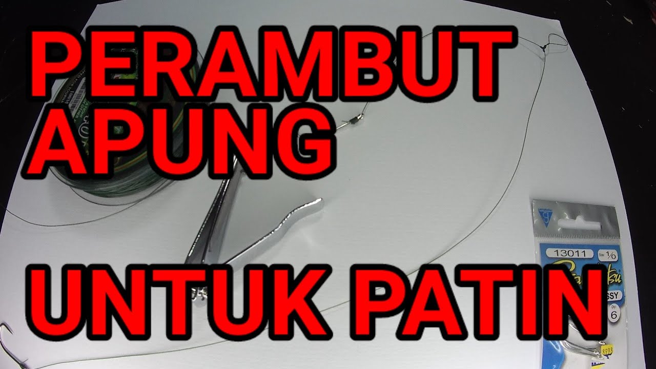 CARA MEMBUAT PERAMBUT APUNG UNTUK IKAN PATIN - YouTube