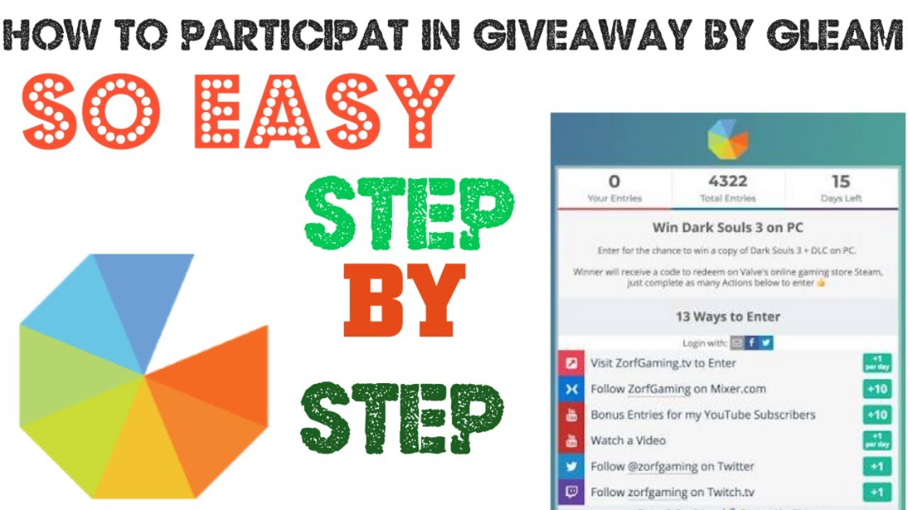 How to participat in gleam for amazing giveaway in August 2020🔥🔥🔥/gleam ...