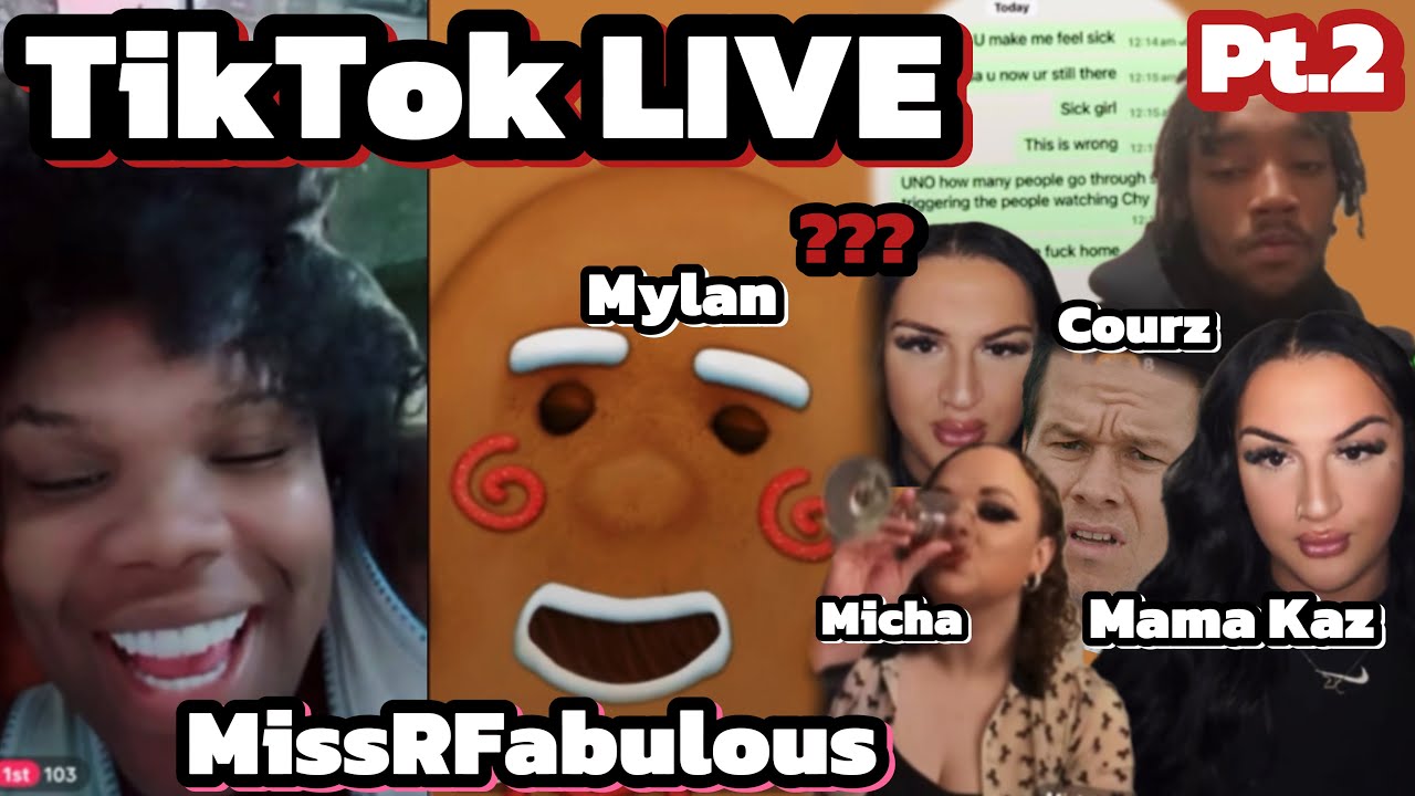 TikTok Live with MissRFabulous | TikEnders Continues! More People ...