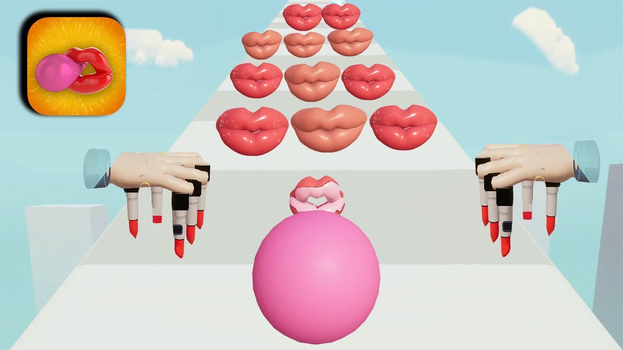 💄💋👄 Lip Runner All Levels Gameplay Trailer Android,ios New Game - YouTube