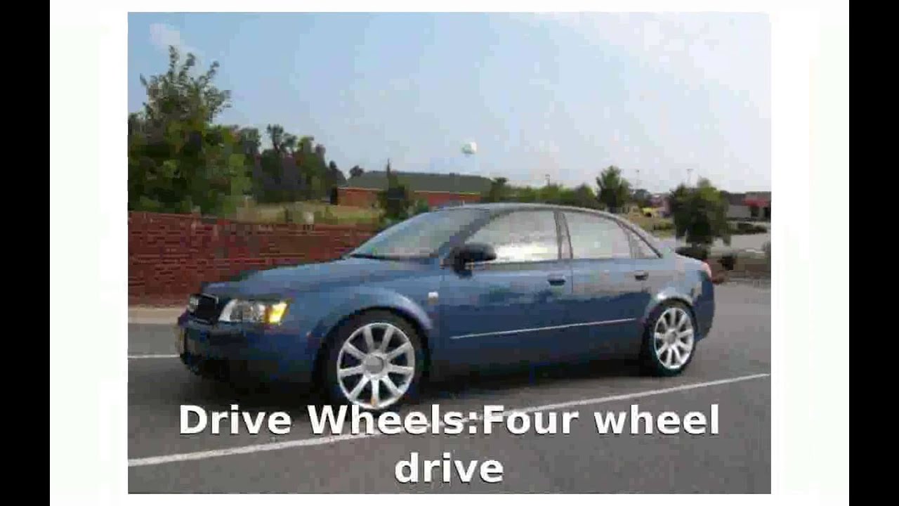 2002 Audi RS4 - Technical Details - YouTube
