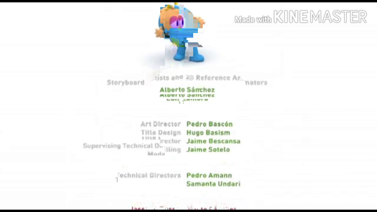 Pocoyo Ending Credits in POCOYO in ENGLISH - Dance Off! - Full Episodes ...