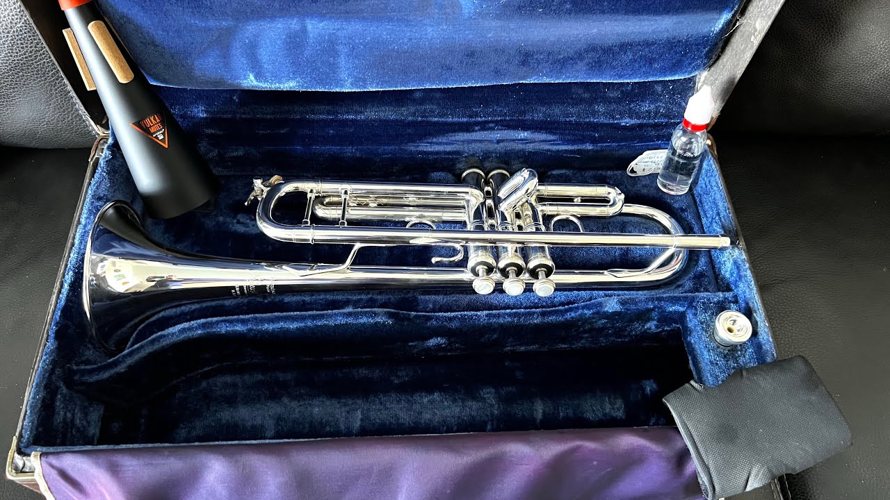 1972 Flawless Bach Stradivarius Model 43 - YouTube