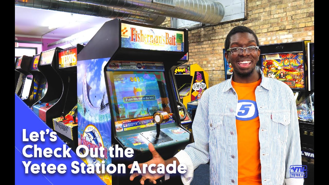 We Opened A Retro Games Arcade! Yetee Station In Aurora IL - YouTube