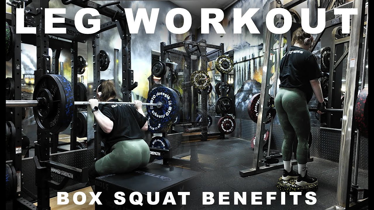 Leg Building Workout | Box Squat Benefits - YouTube