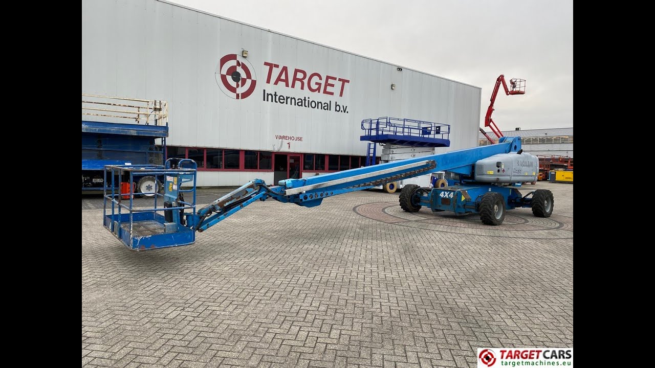 782795 GENIE S-105 TELESCOPIC S105 4x4x4 BOOM WORK LIFT W/JIB DIESEL ...