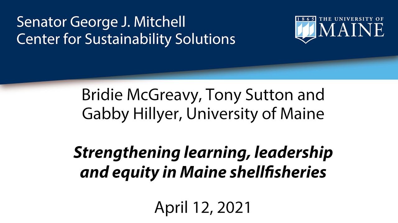 Bridie McGreavy / Tony Sutton / Gabby Hillyer, Mitchell Center Talk ...