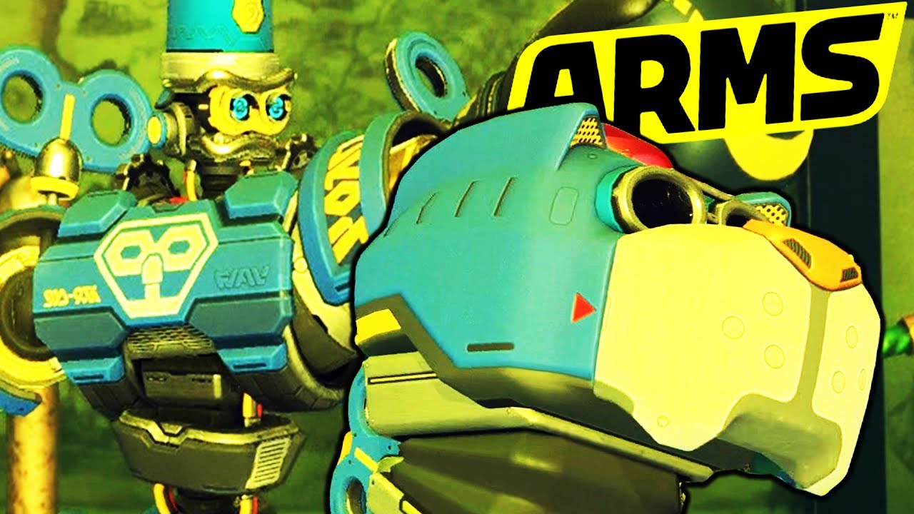 THE ICONIC DUO - Byte & Barq! || Arms Nintendo Switch - YouTube