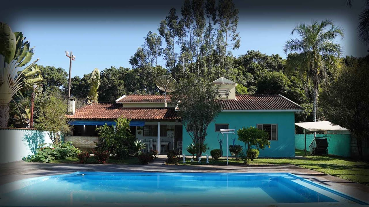 Chácara com rio no fundo - R$430.000,00 - 2 casas - piscina - YouTube