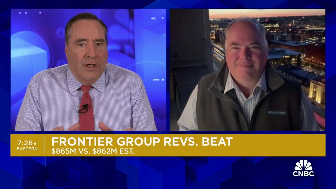 Frontier Airlines CEO Barry Biffle on Q1 results, state of consumer and ...
