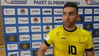 Predrag Vejin nakon utakmice Zamet - NEXE by @RK Nexe - eDayFm