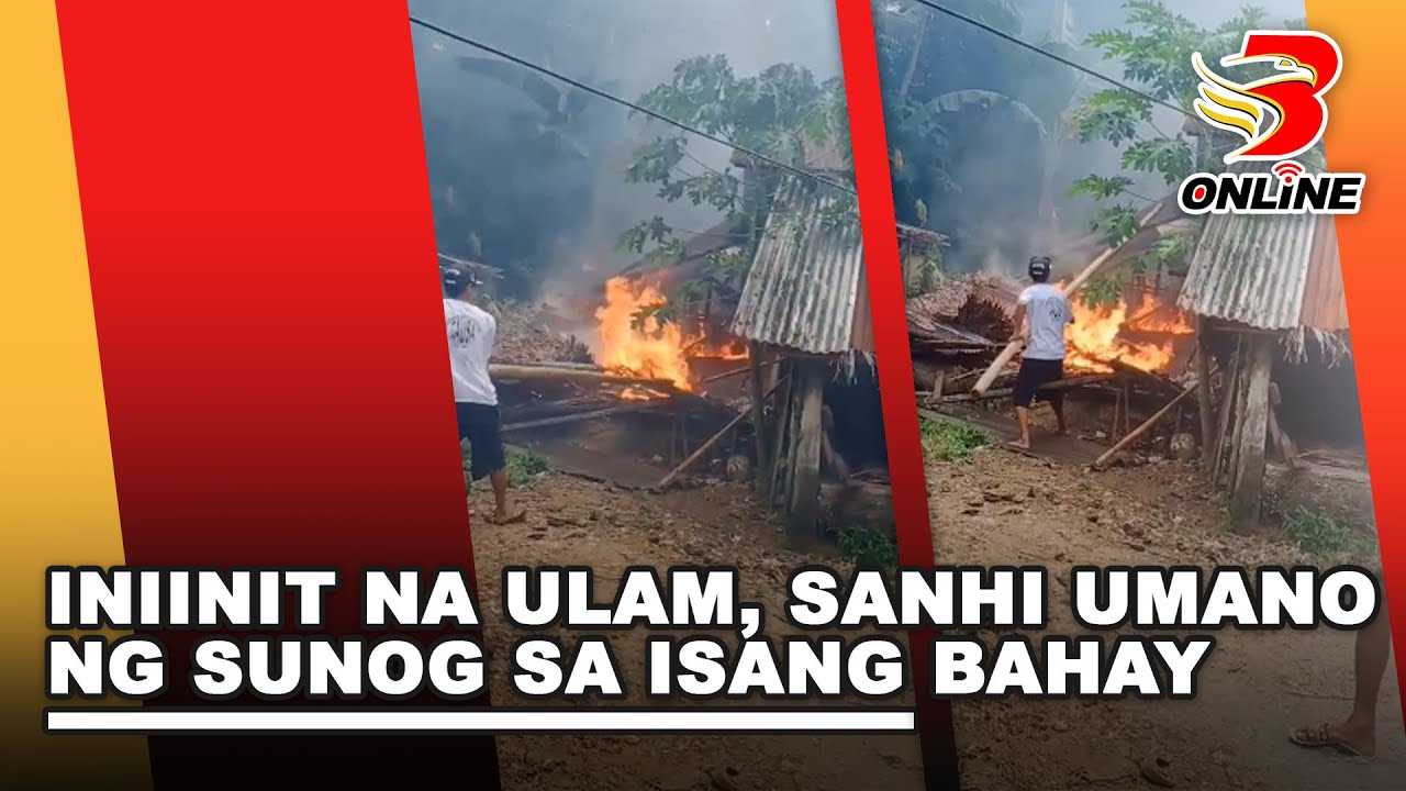 Iniinit na ulam, sanhi umano ng sunog sa isang bahay - YouTube