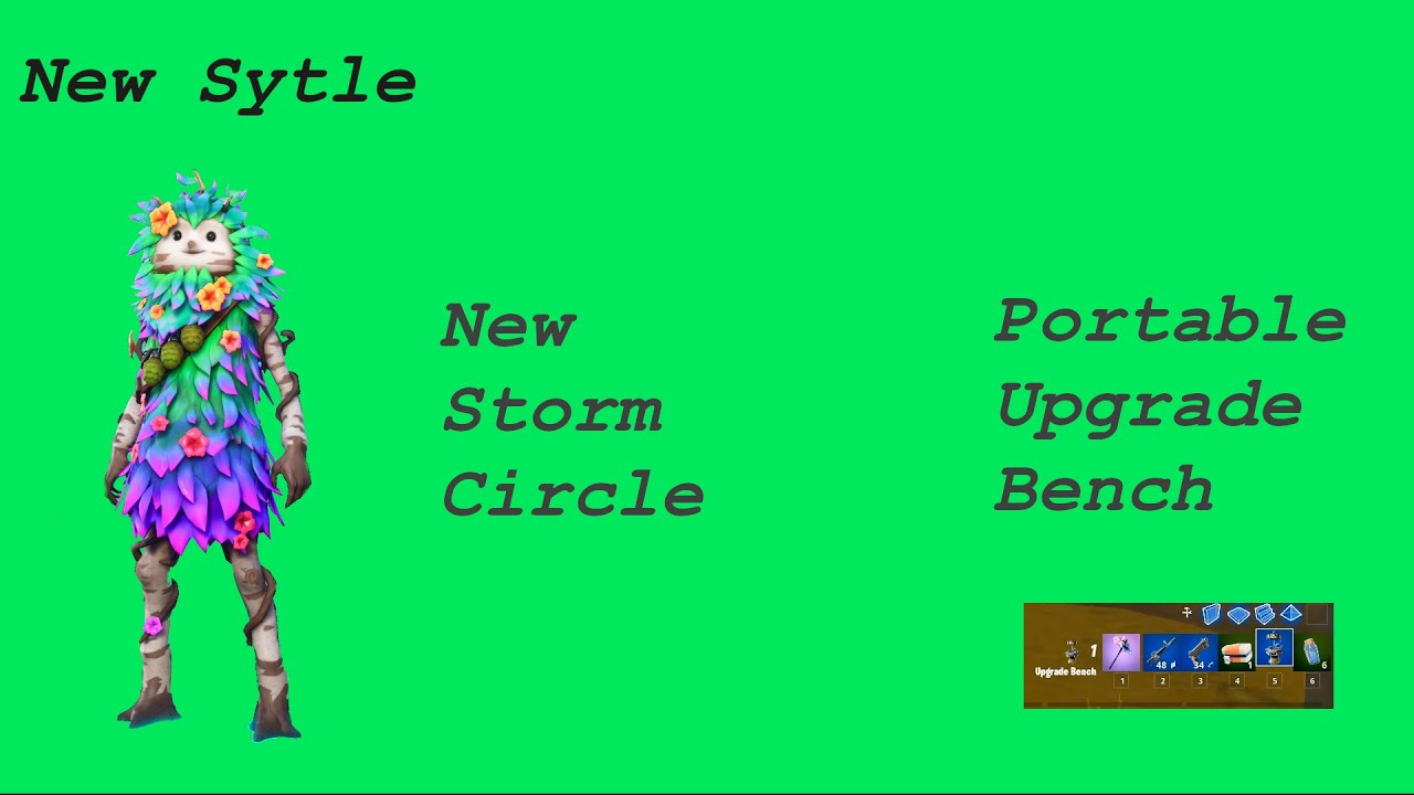 Fortnite: v13.20 New Bushranger style, new Portable Upgrade Bench, New ...