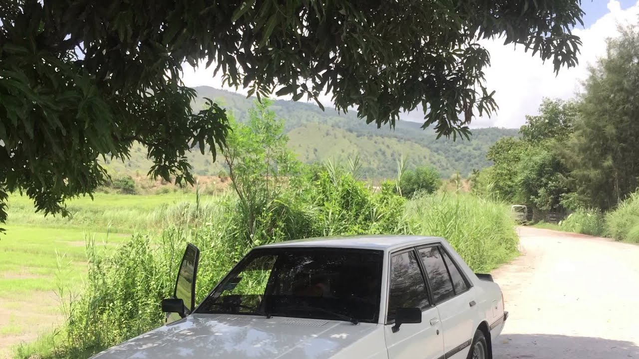 mitsubishi lancer boxtype 1986 GT - YouTube