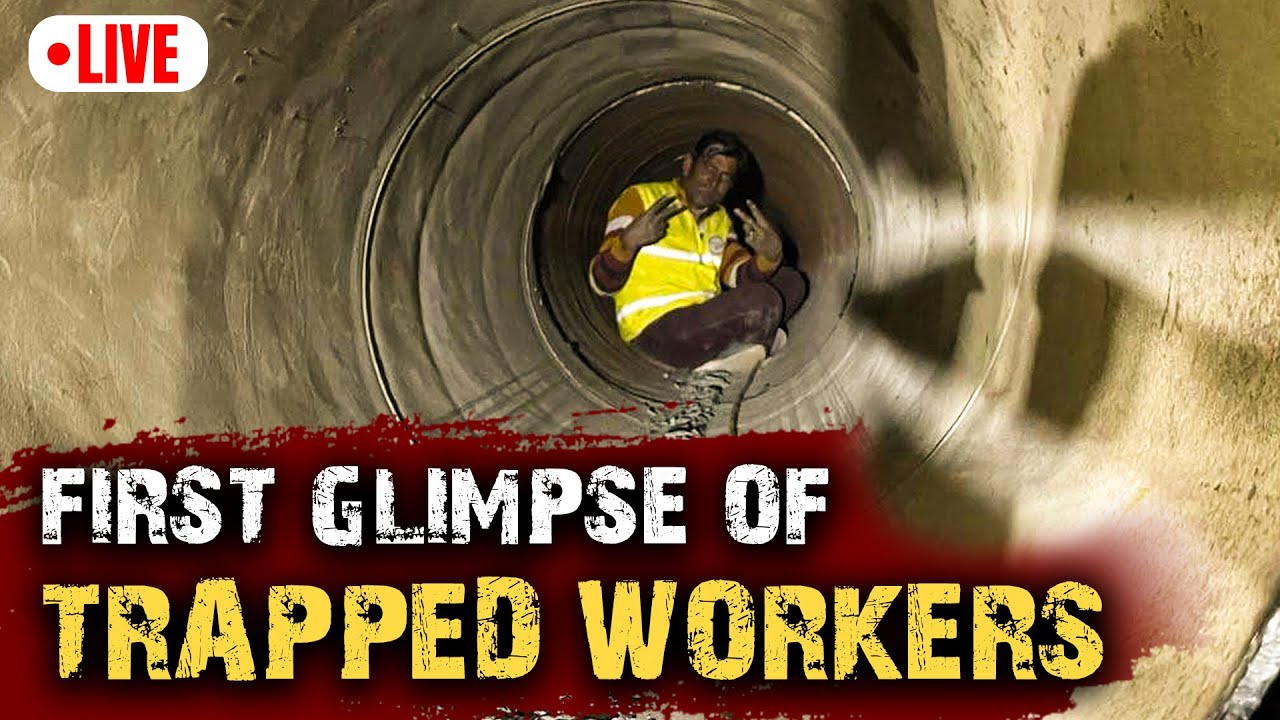 Uttarkashi Tunnel Rescue LIVE: First Visuals of Evacuated Trapped ...