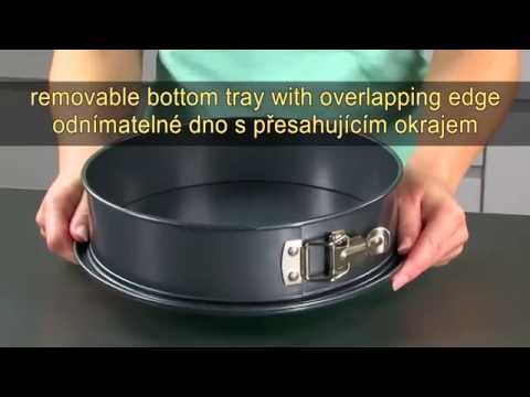 Форма для торта раскладная, с широким дном TESCOMA DELÍCIA ø 20, 24, 26 a 28 cm