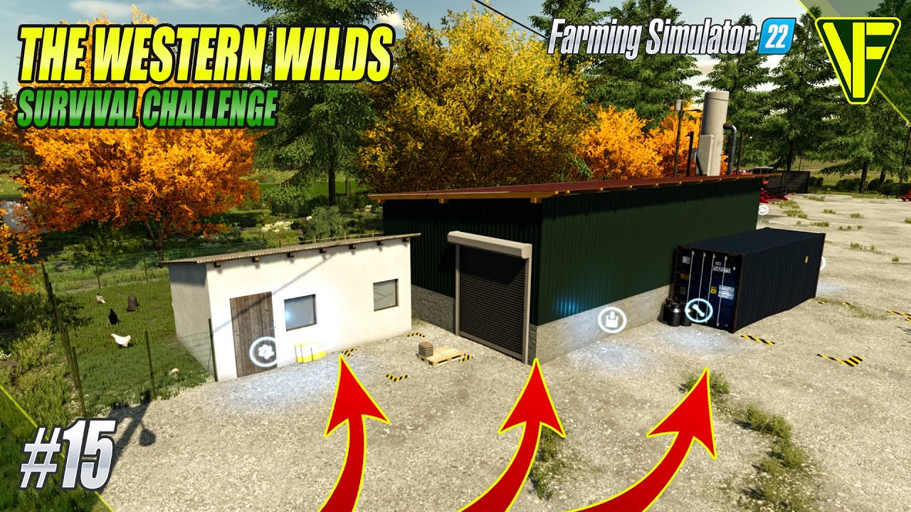 I'm Expanding The Farm! | Western Wilds Survival | Farming Simulator 22 ...
