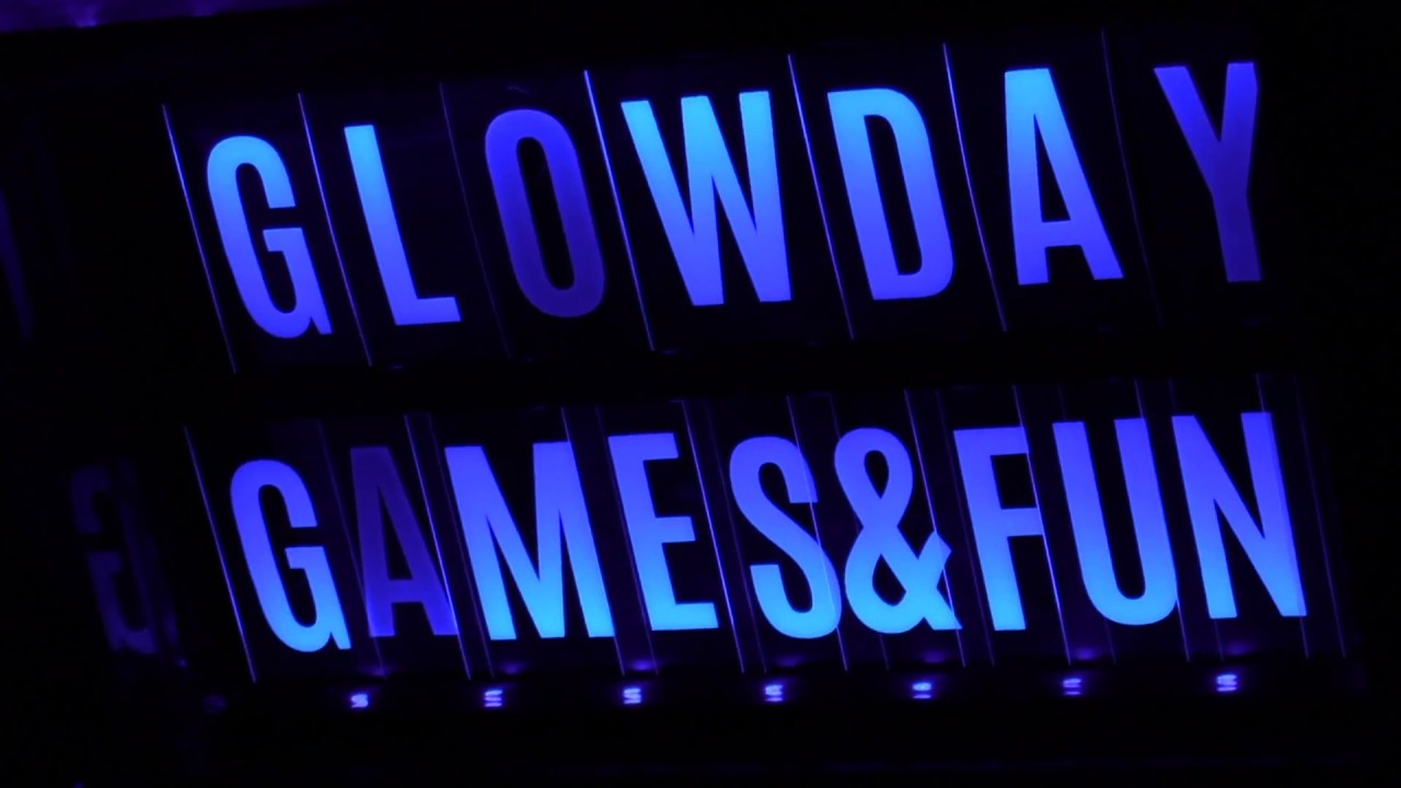 Glow Day: Glow Games & Glow STEAM - YouTube
